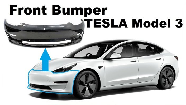 Top 5 Reasons To Choose Tesla Model 3 Front Bumper OEM: Benefits And ...